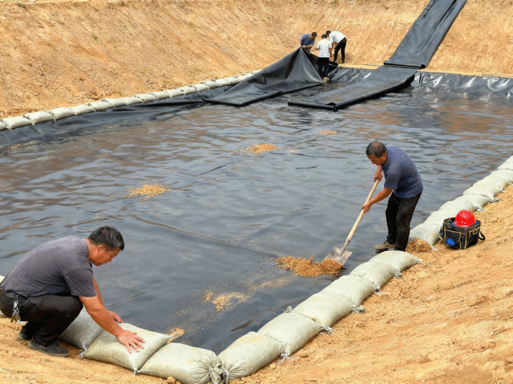 What is 500 micron pond liner and its application - Leading Geomembrane ...